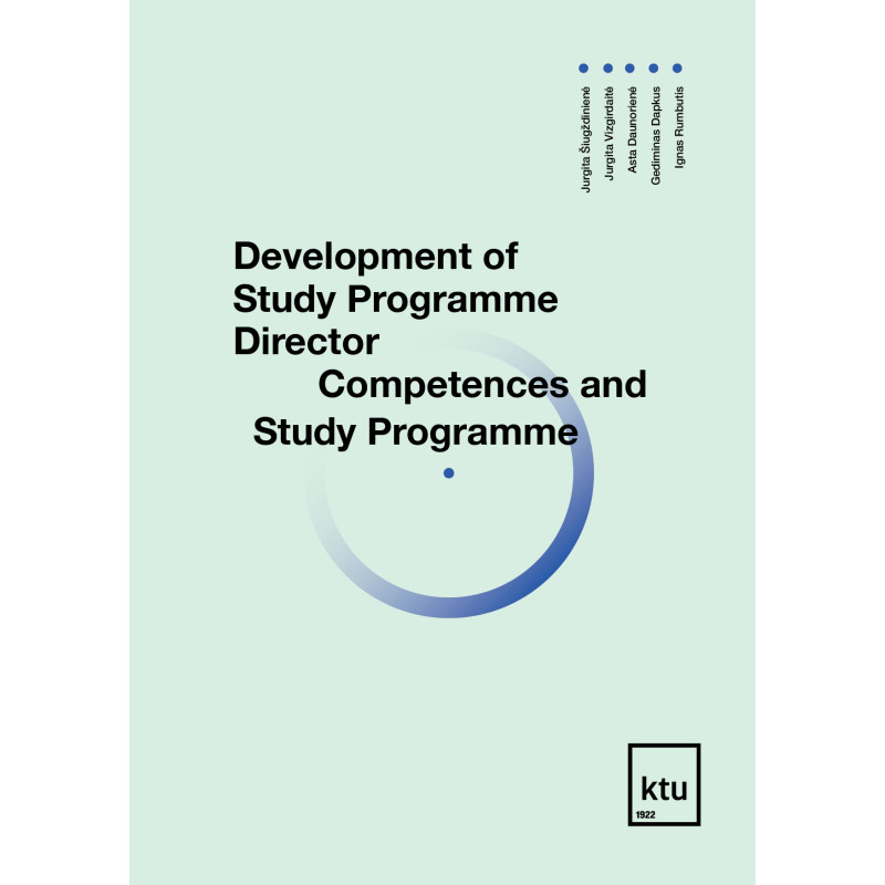 Development of Study Programme Director Competences and Study Programme ...
